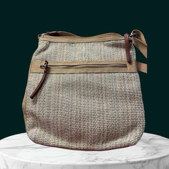 GAP | Bags | The Gap Woven Crossbody Bag With Decorative Lines Of Color ...